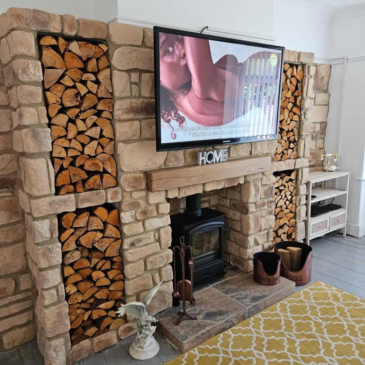 The Best Fireplace Stone Cladding – Brick-Slips.UK